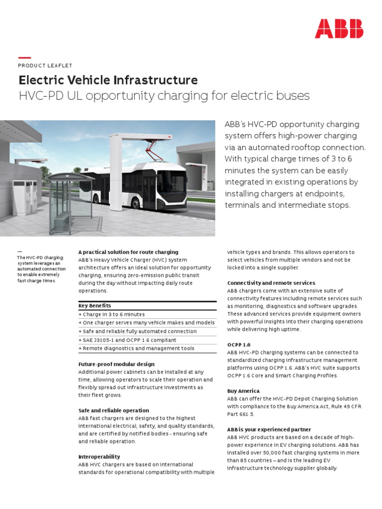 ABB HVC-PD PantoDown-Charger | PDF | Computers