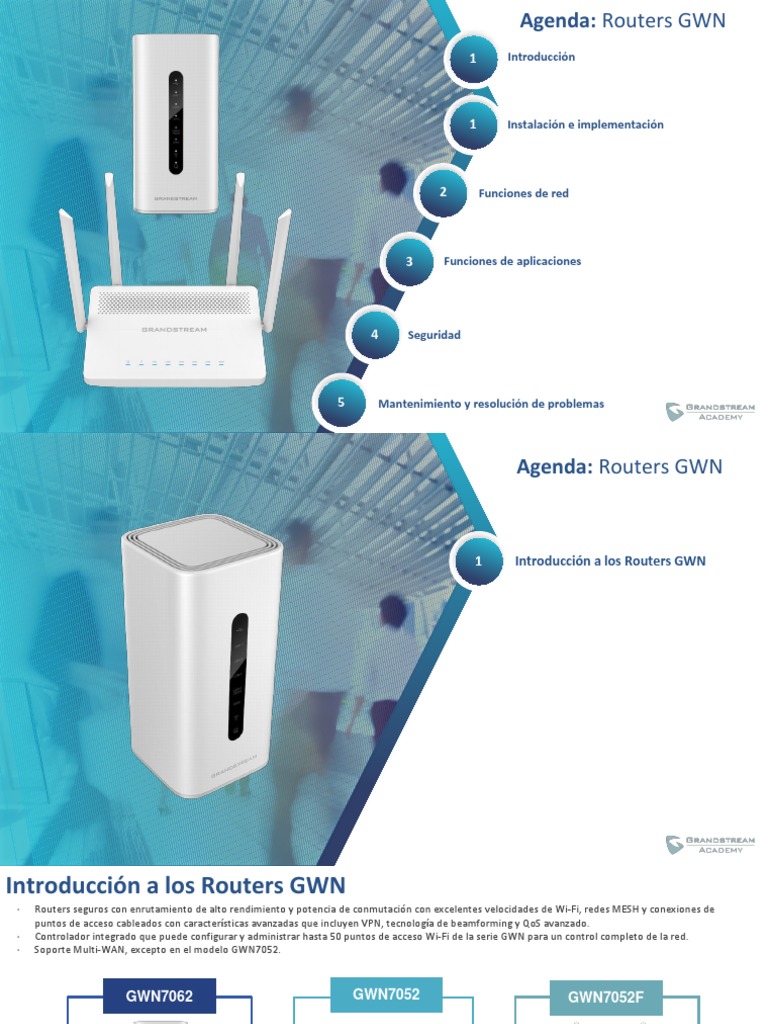 Spanish GWN Routers GCS V3.0 | PDF | Enrutador (Computación ...