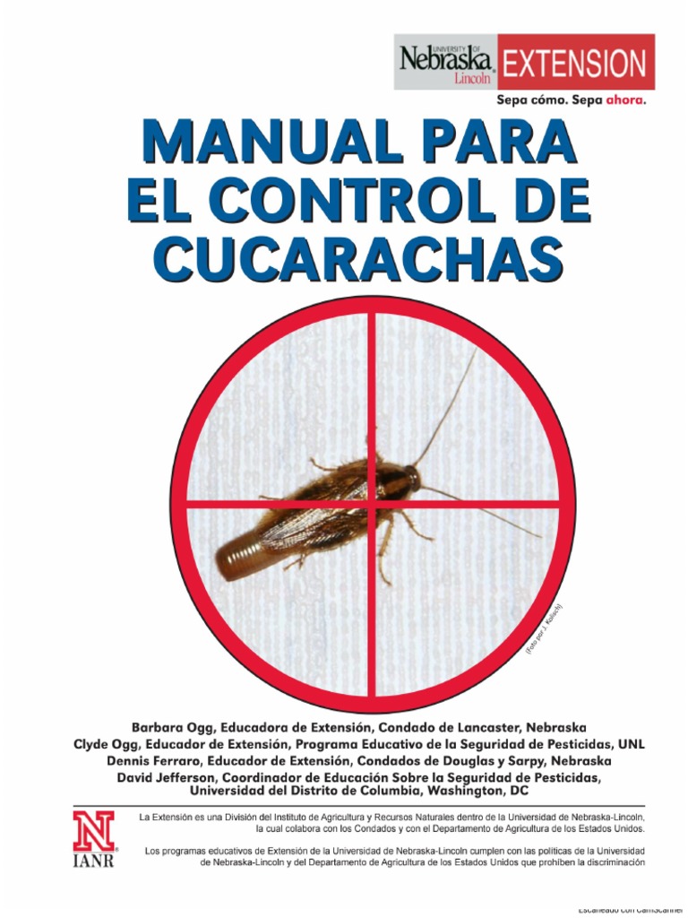 Spanish Cockroach Manual | PDF
