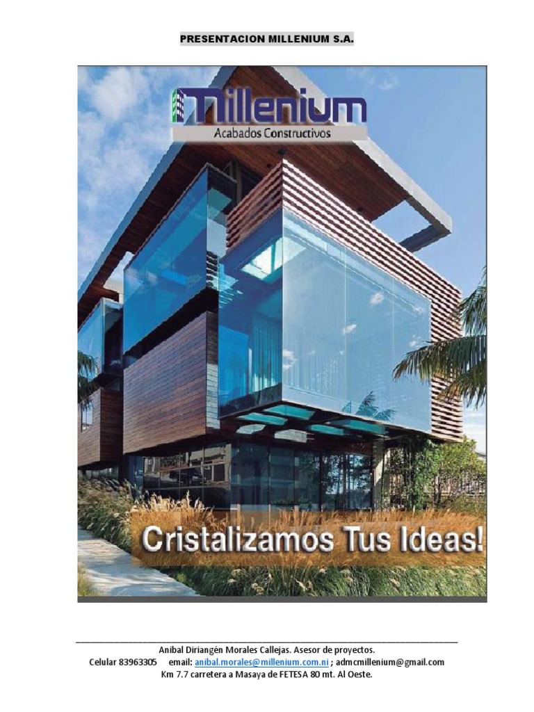 Catalogo Millenium S.A. | PDF