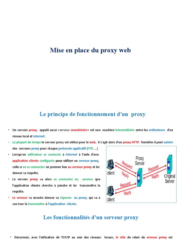 Partie5-Mise en Place Du Proxy Web | PDF | Ordinateurs