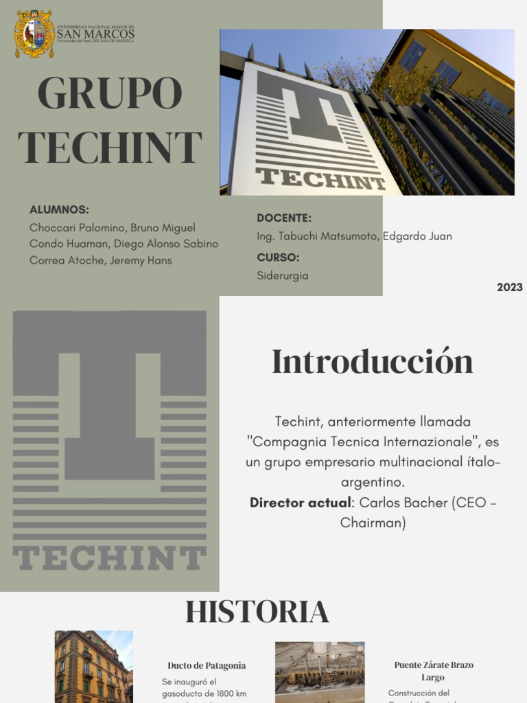 Grupo Techint | PDF