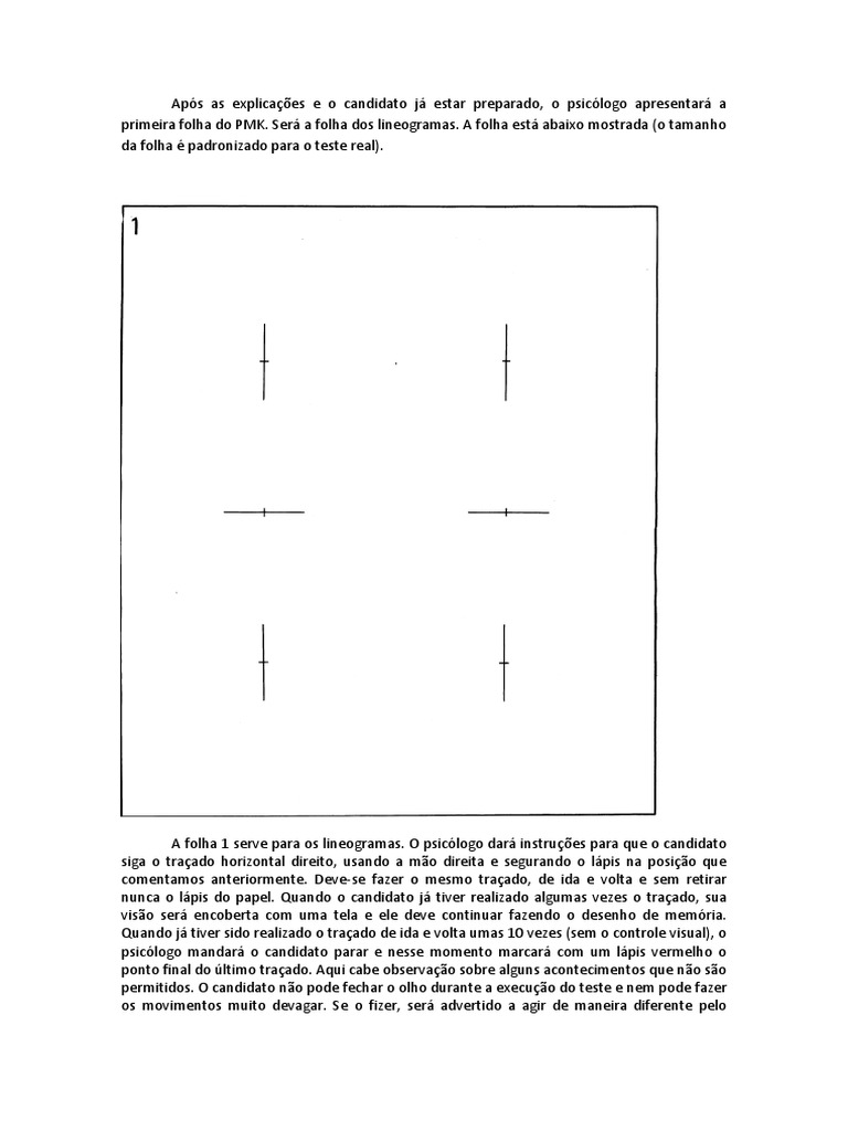 Folhas PMK | PDF | Desenho | Psicologia