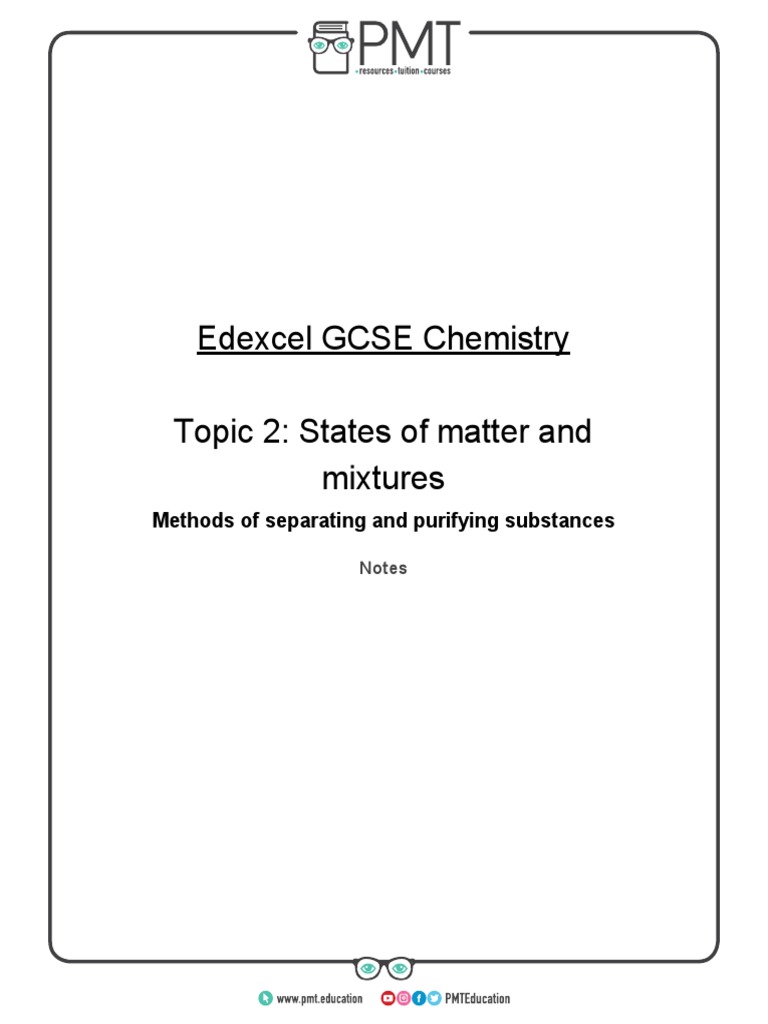 2.2. Methods of Separating and Purifying Substances | PDF | Chemistry ... 2.2. Methods of Separating and Purifying Substances | PDF | Chemistry ...