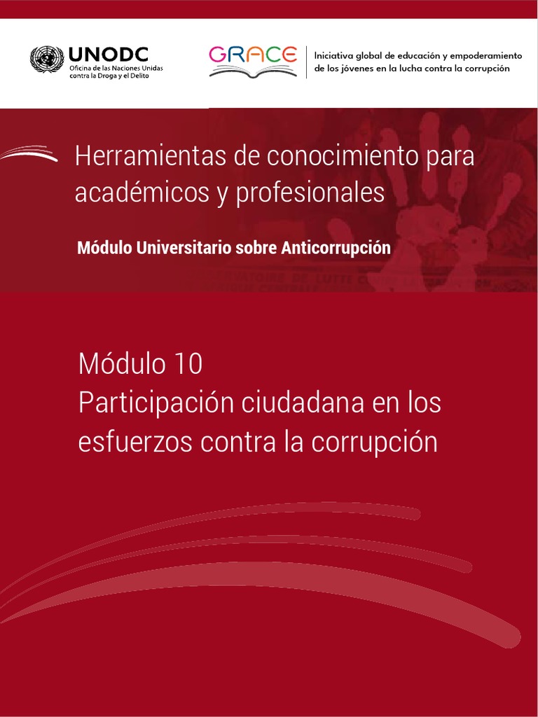 Anti-Corruption Module 10 Citizen Participation in Anti-Corruption ESP ...