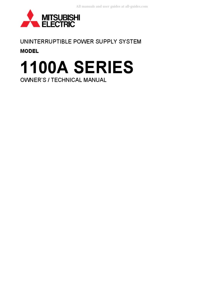 1100a Series | PDF | Power Inverter | Battery Charger