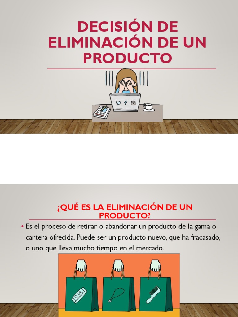 Decisión de Eliminación de Un Producto | PDF | Mercado (economía)
