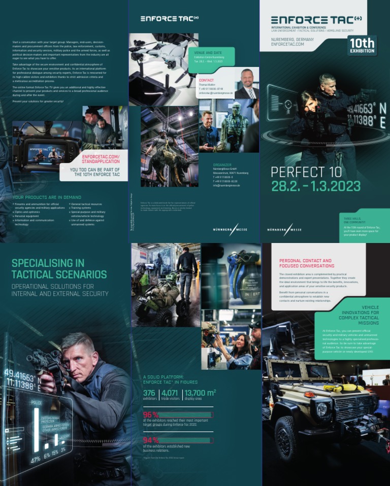 Enforce Tac 2023 en Exhibitors Brochure | PDF