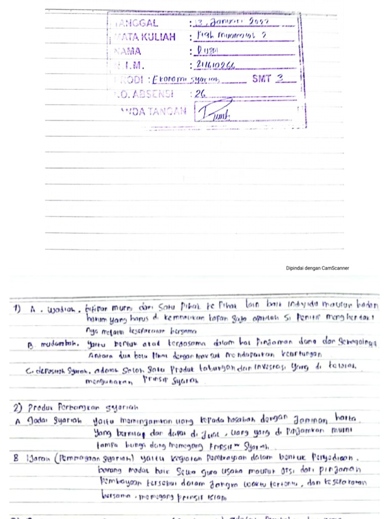 Rusdi - Jawaban Uas | PDF