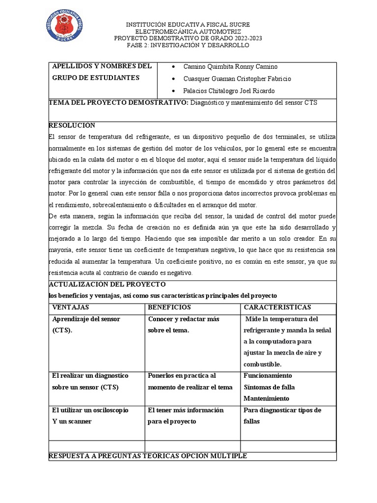 Fase 2 09 Pdf Coche Oxígeno