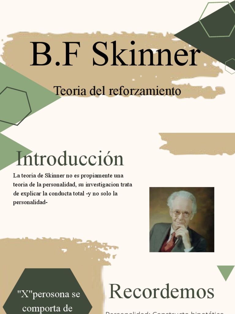 B.F. Skinner | PDF