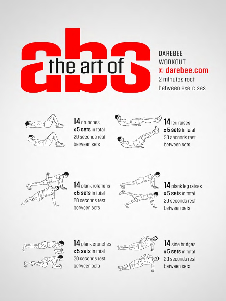 Art of Abs Workout | PDF