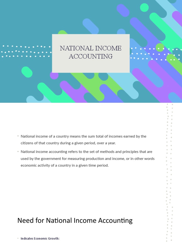 National Income Accounting | PDF | Gross Domestic Product | Income