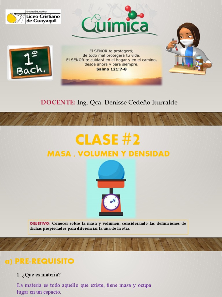 Masa y Volumen para Niños | PDF | Densidad | Masa