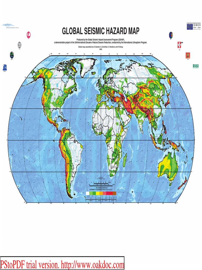 World Seismic Zones | PDF