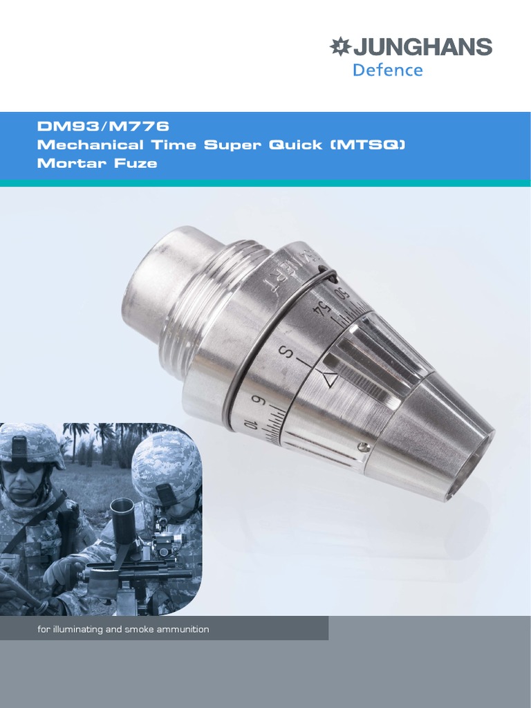 Mortarfuze dm93 m776 Datasheet | PDF