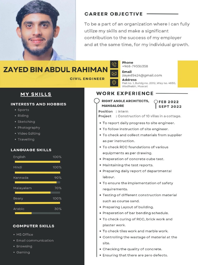 Zayed Resume | PDF