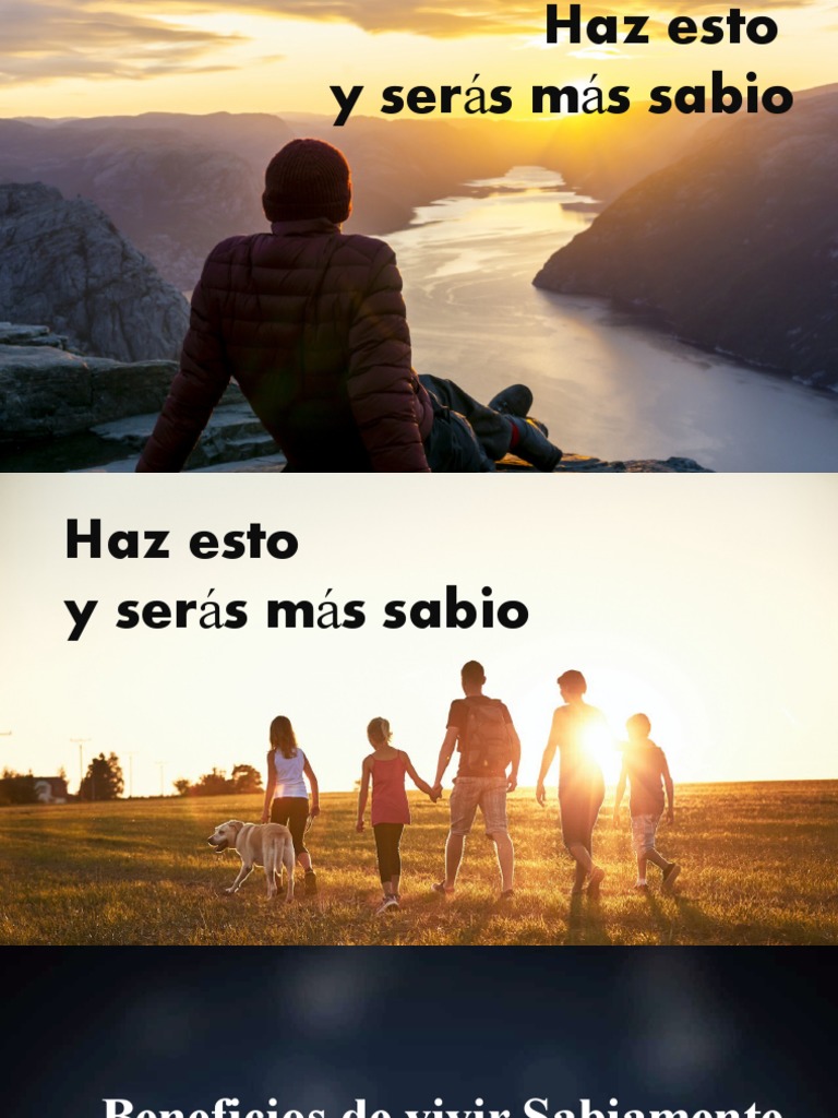 Haz Esto y Serás Mas Sabio | PDF