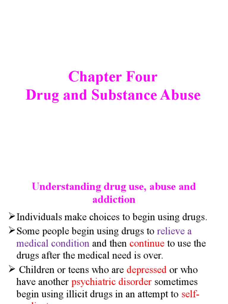 Chapter Four - Drug and Substance Abuse | PDF | Substance Abuse ...