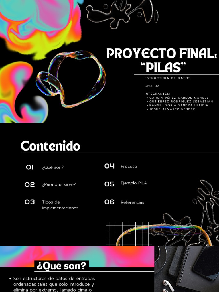 Estructuras de Datos: Pilas | PDF | Puntero (Programación de computadora) | Ingeniería de software