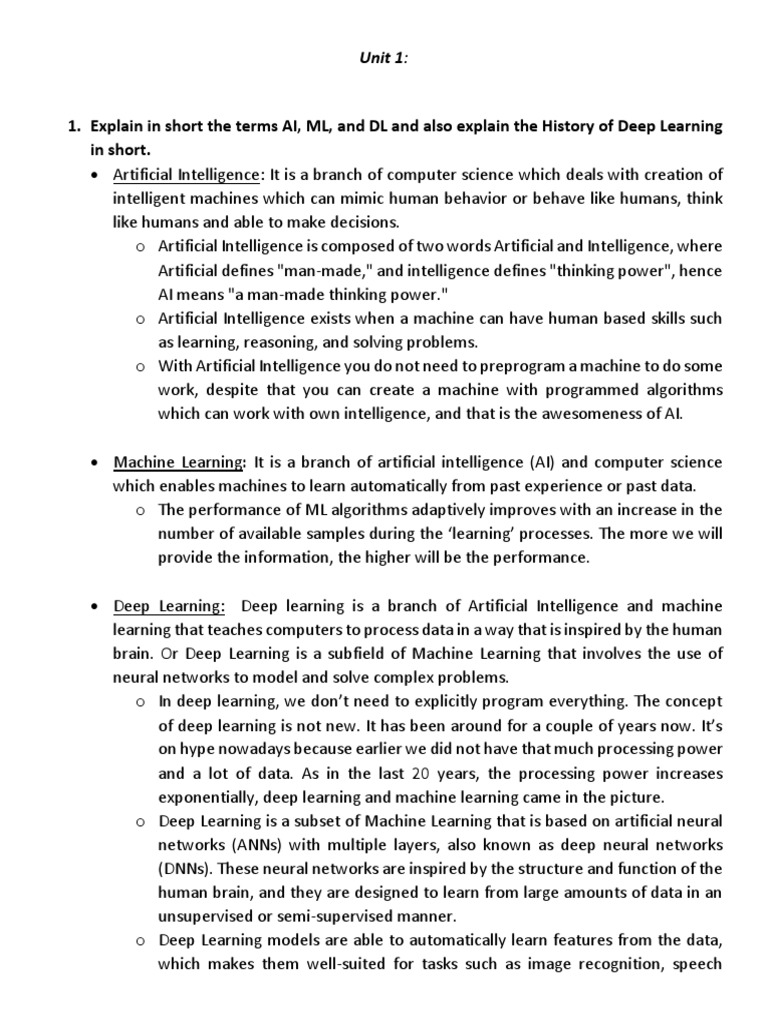 Deep Learning University | PDF | Artificial Neural Network | Deep Learning