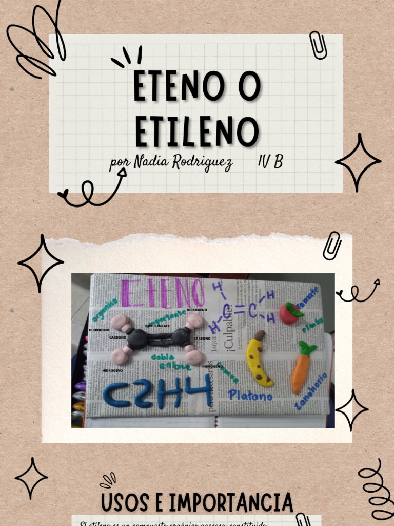 ETENO | PDF | Etileno | Compuestos orgánicos
