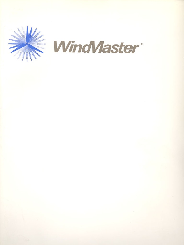 Windmaster | PDF