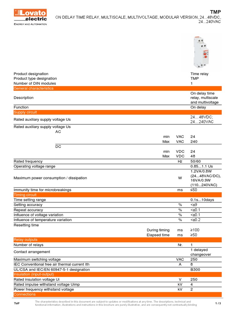 TMP 20230604 | PDF | Alternating Current | Relay