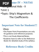 Magnetic Compass Components Guide | PDF