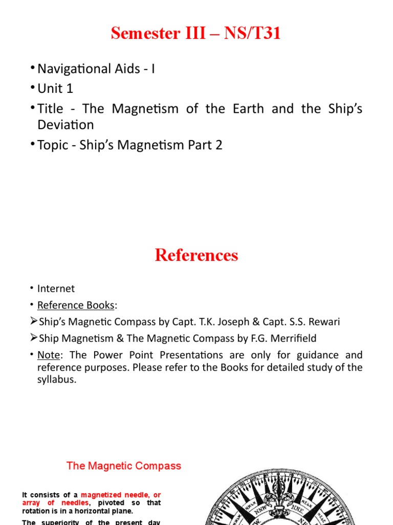 1599070648 Unit 1 - Ships Magnetism Part 2 | PDF