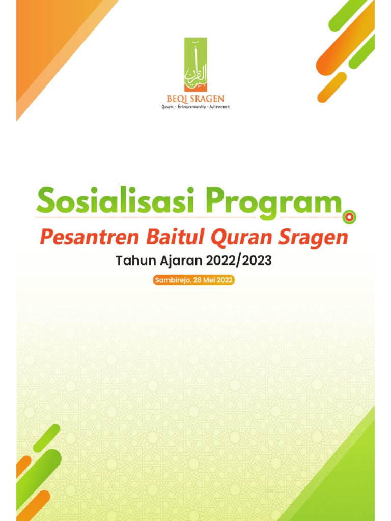 Materi Sosialisasi 2022-2023 | PDF