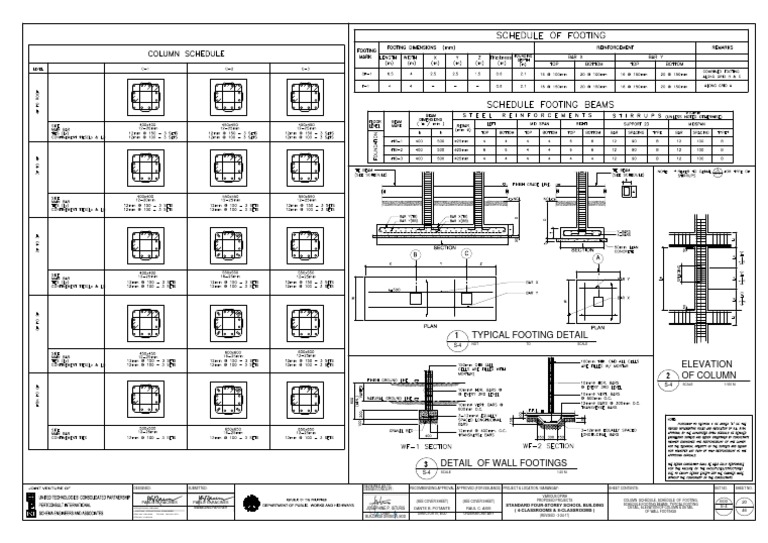 Typical Footing Detail 1 | PDF