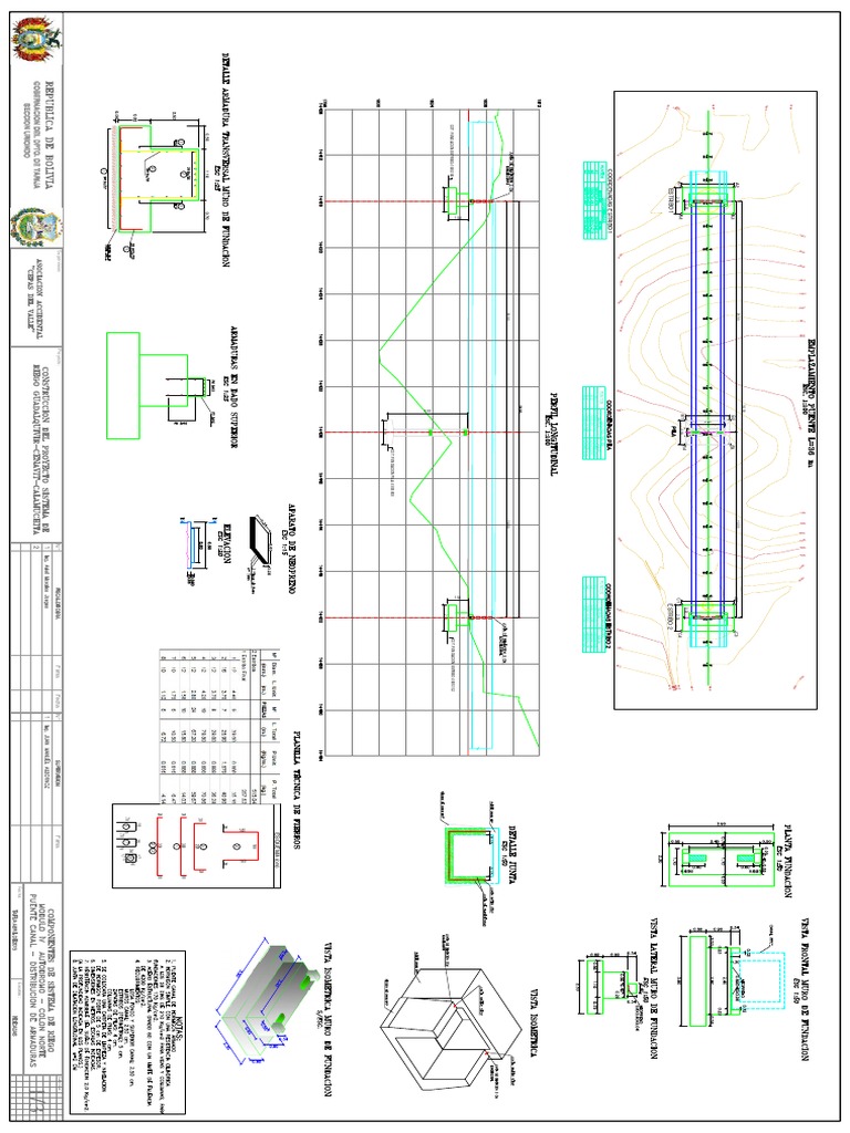 Plano Puente Tarija | PDF