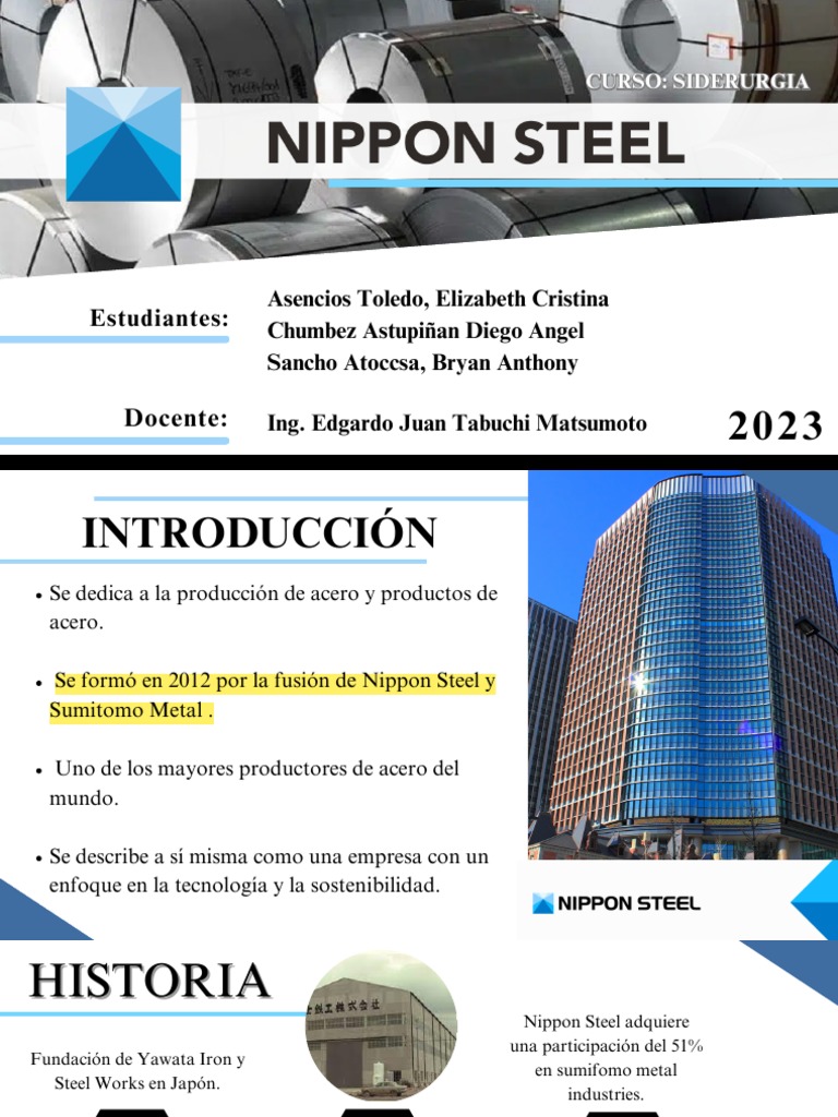 Nippon Steel | PDF | Acero | Naturaleza