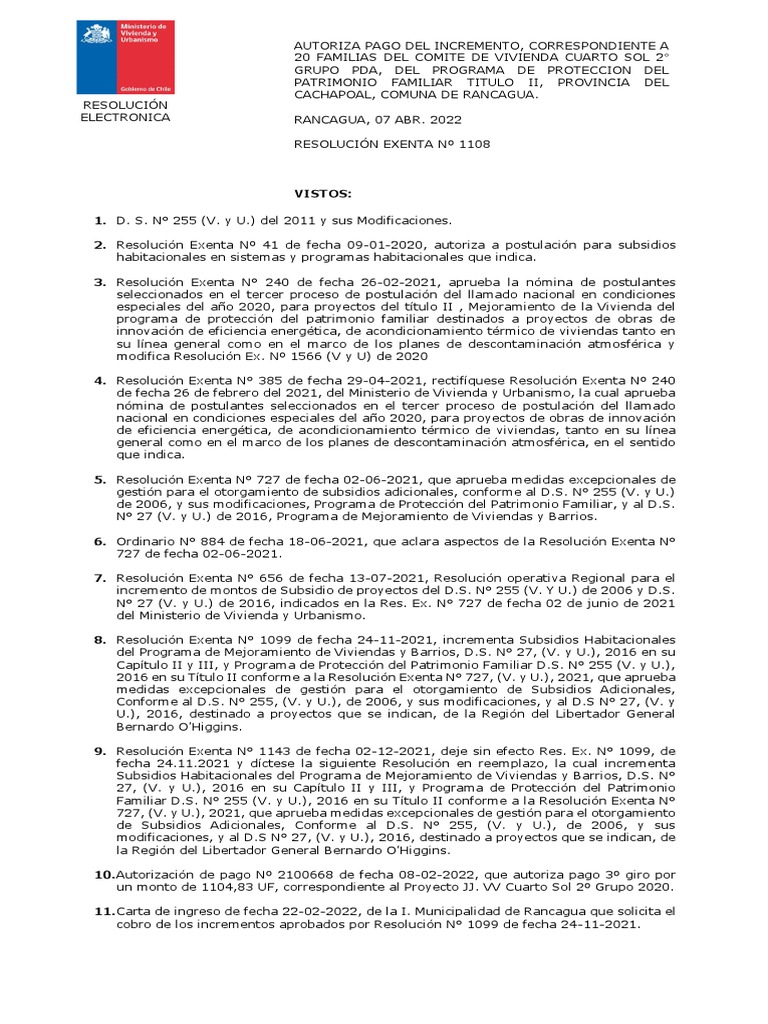 R.el N°1108 2022 | PDF