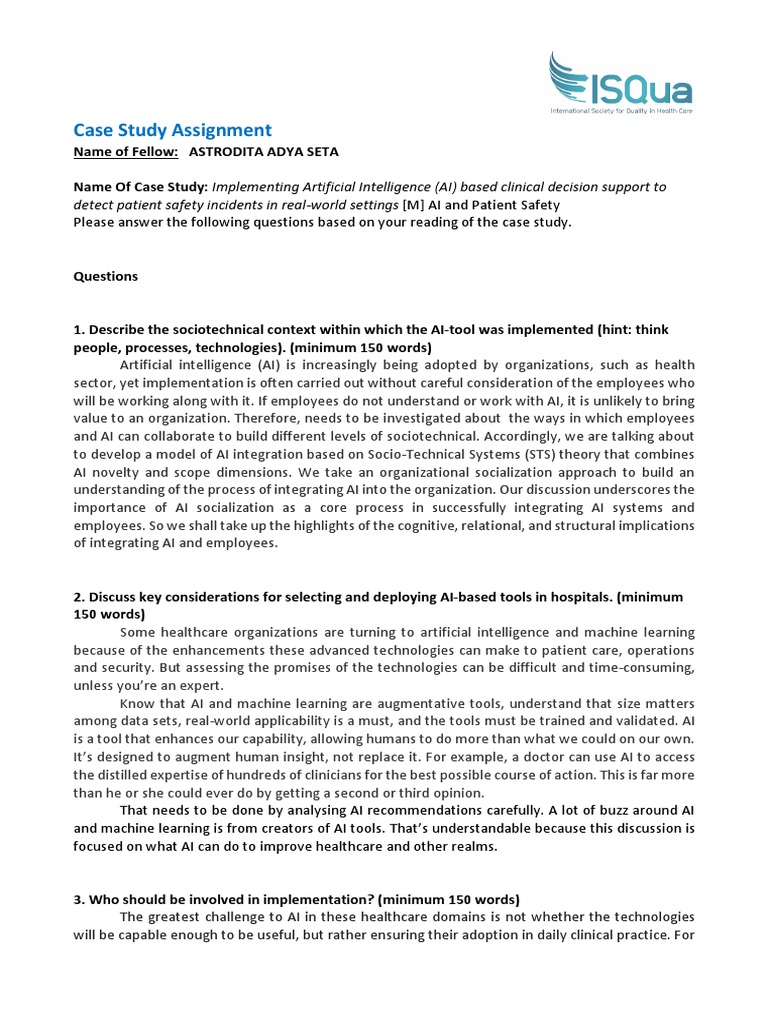 Astro Case Study AI | Download Free PDF | Artificial Intelligence | Intelligence (AI) & Semantics