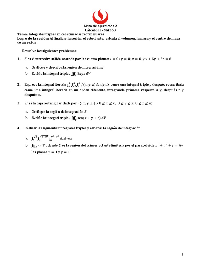 Sem 2 - DURANTE - Lista de Ejercicios 2 - Estudiante | PDF