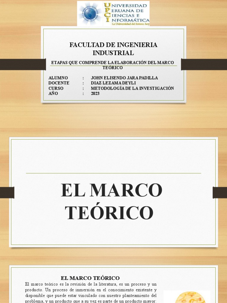 Marco Teorico - Exposicion | PDF | Teoría | Conocimiento