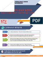 Tugas dan Wewenang KPPS Pemilu 2024 | PDF