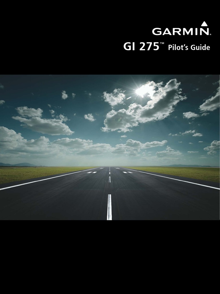 Manual Garmin GI275 | PDF