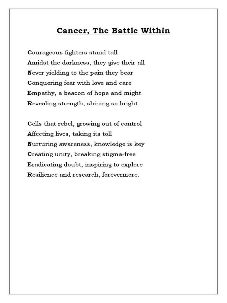 Cancer Pdf