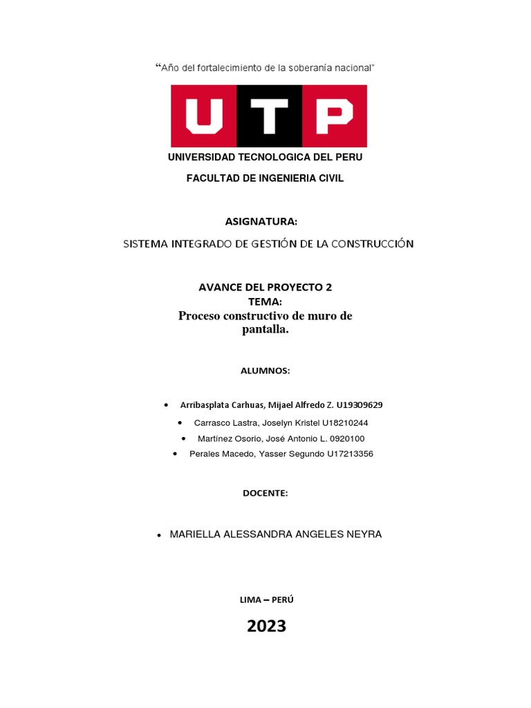 Avance2 Sig 2023 | PDF | Entorno natural