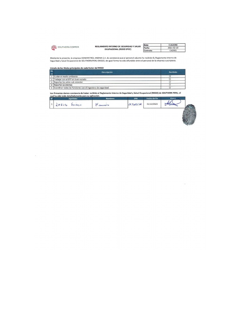 Risso SPCC 02-05-2023 | PDF