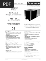 Goodman PGB Series HVAC Specifications | PDF | Air Conditioning | Heat ...