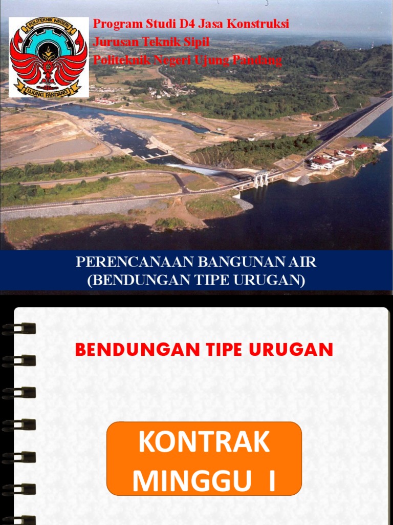 Perenc. Bendungan Tipe Urugan - 01 - 02 | PDF