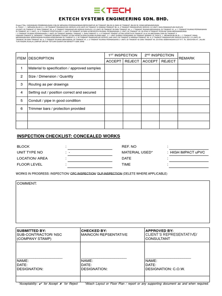 03 - Conceal Works ESE | PDF