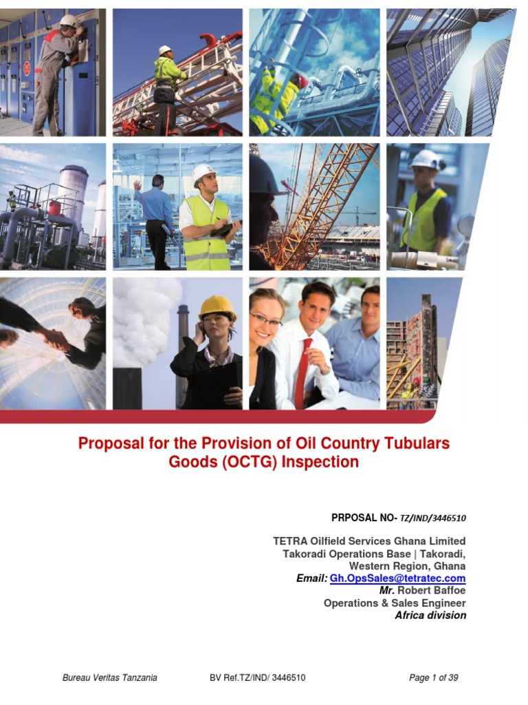 Proposal For The Provision of OCTG Inspection | PDF