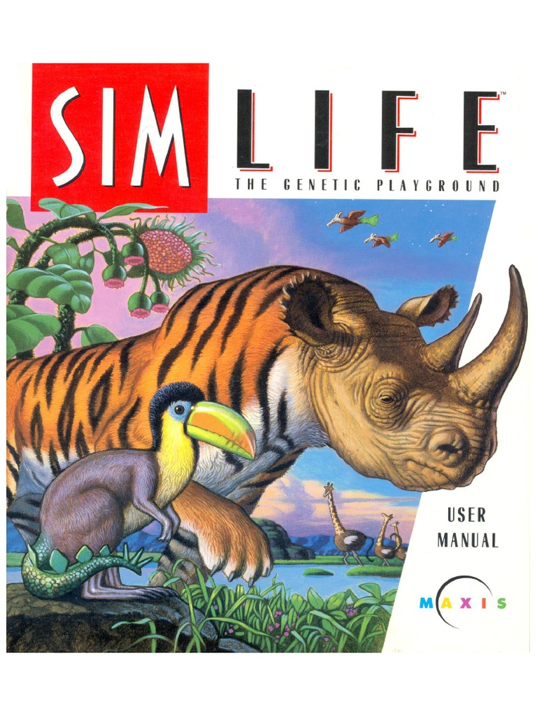SimLife Manual DOS en | PDF