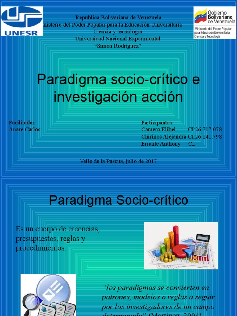Paradigma Socio-Crítico e Investigación Acción | PDF