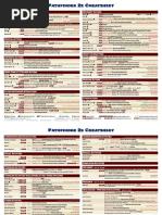 Pathfinder 2e Remaster Actions and Activites Cheat Sheet Light Mode ...